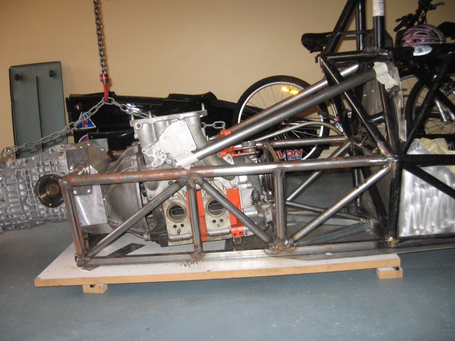 The chassis continues to take shape | Rotary Hillclimb Racing
