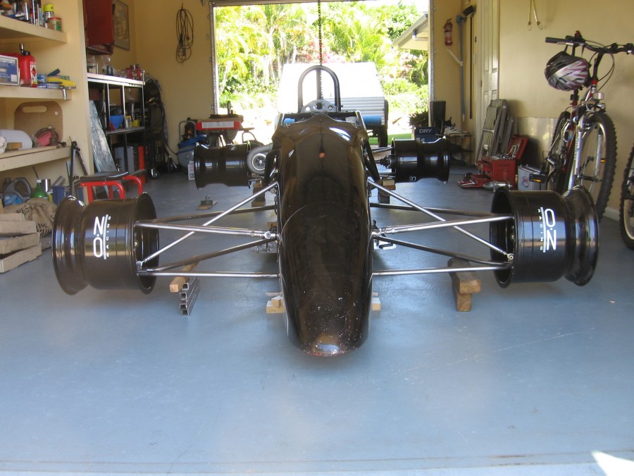 The suspension control arms are made to fit rotary hillclimb racing car ...